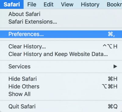 OS X: Using Safari’s "Open Page With" Feature