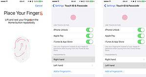 Touch ID Trick: Train Multiple Fingerprints at Once