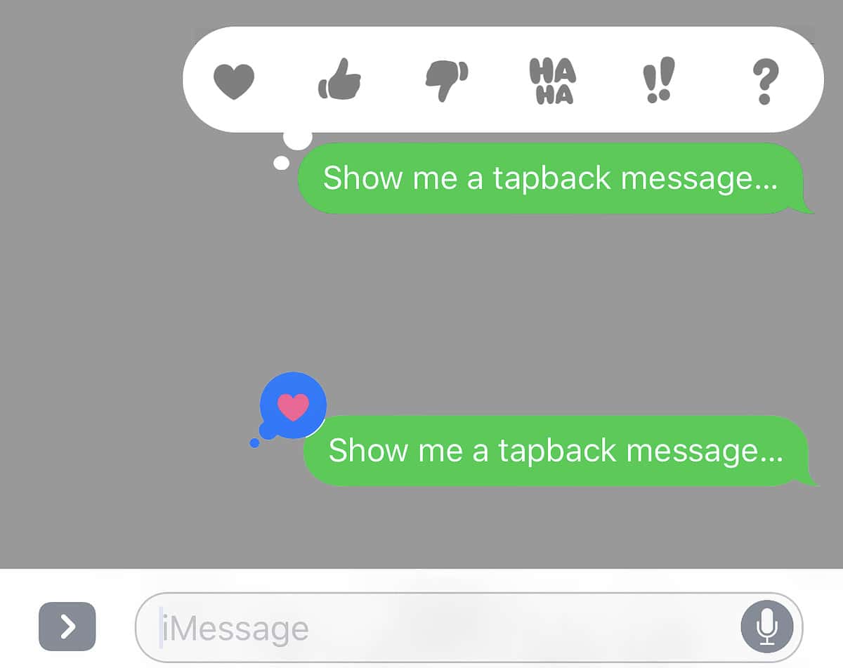 Did You Get the (i)Message? Tapback, Digital Touch, Apps, and More