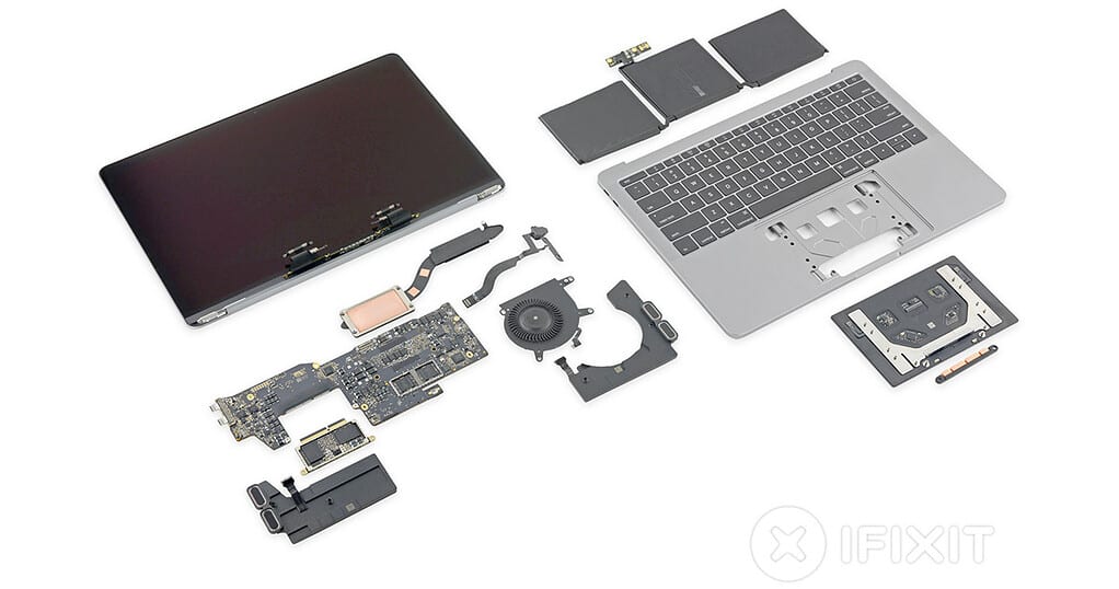 Function Key MacBook Pro Teardown Shows Smaller Battery, Removable SSD