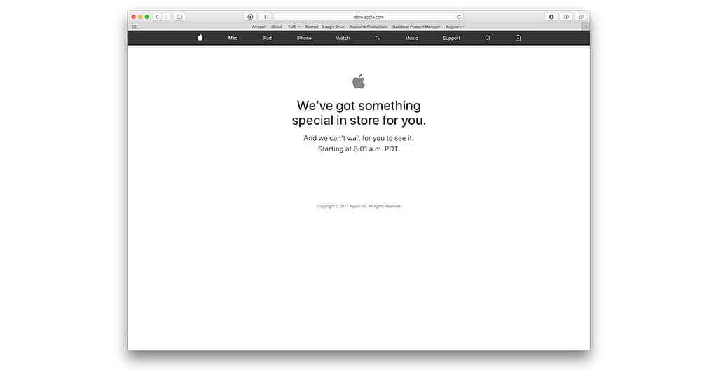 Apple Online Store Down Ahead of (PRODUCT)RED iPhone 7, New iPad Launch