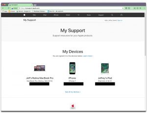Apple's My Support Page is Back With New Design