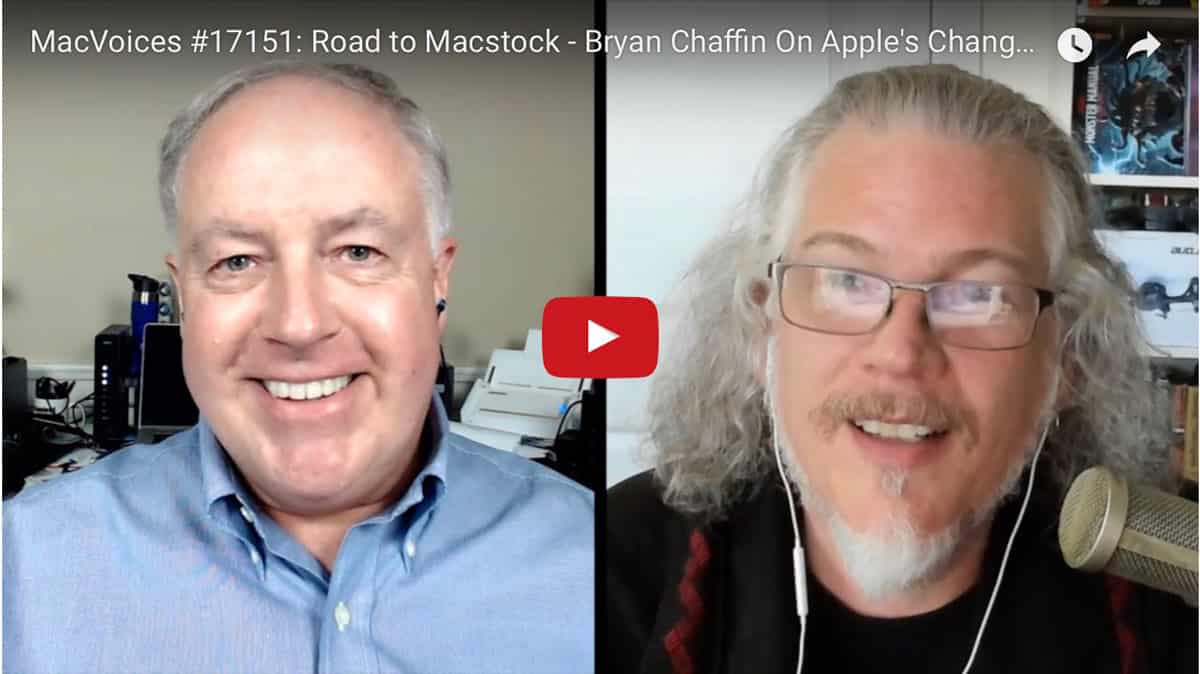 Chuck Joiner Interviews Bryan Chaffin on the Road to Macstock - The Mac ...