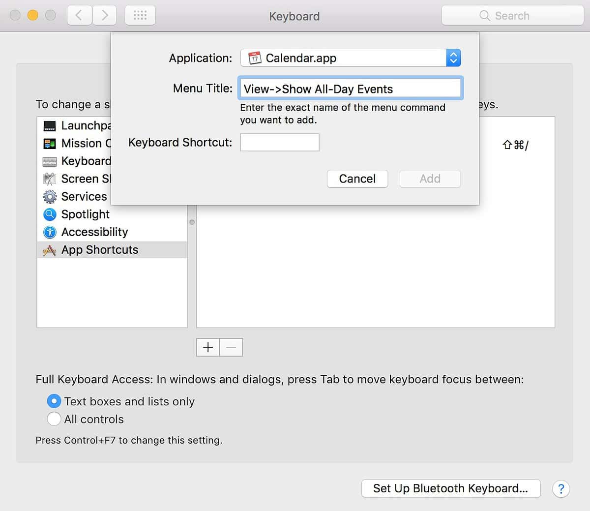 macOS: How to Create Your Own Keyboard Shortcuts