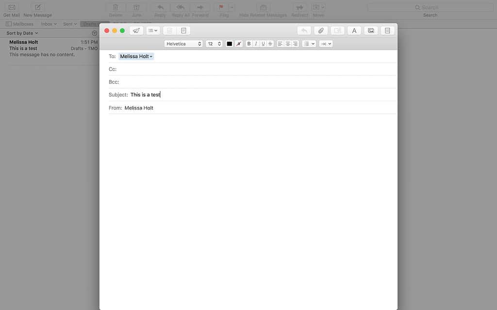 macOS High Sierra: How to Disable Split View in Mail