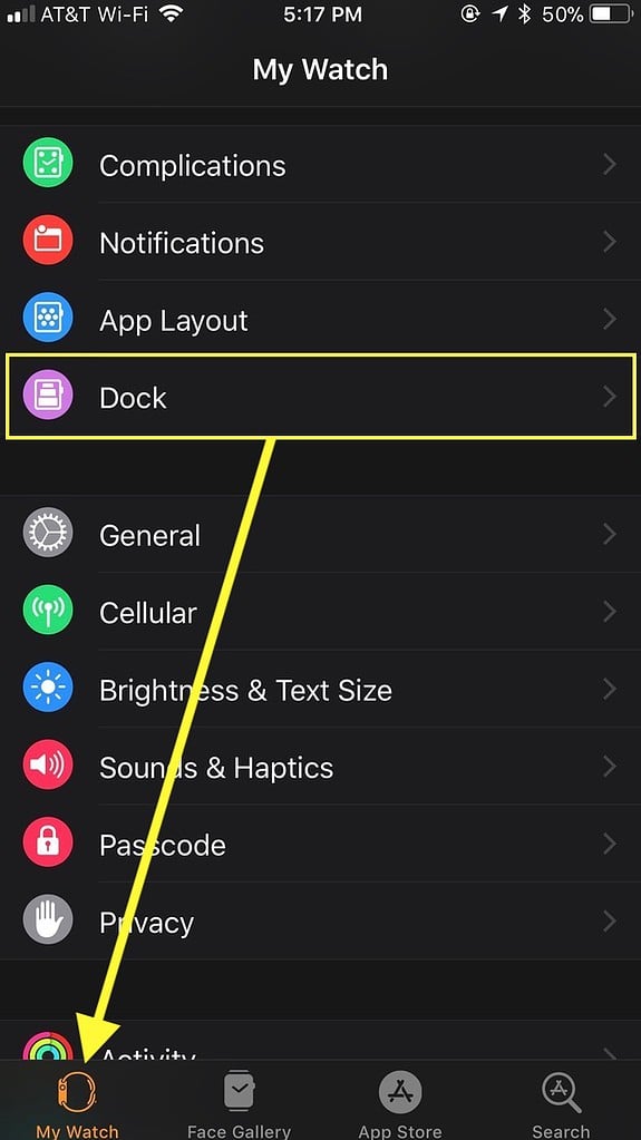 watchOS 4: How to See Favorites Instead of Recent Apps in the Dock