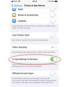 iOS 11: How to Block In-app Ratings and Reviews Requests