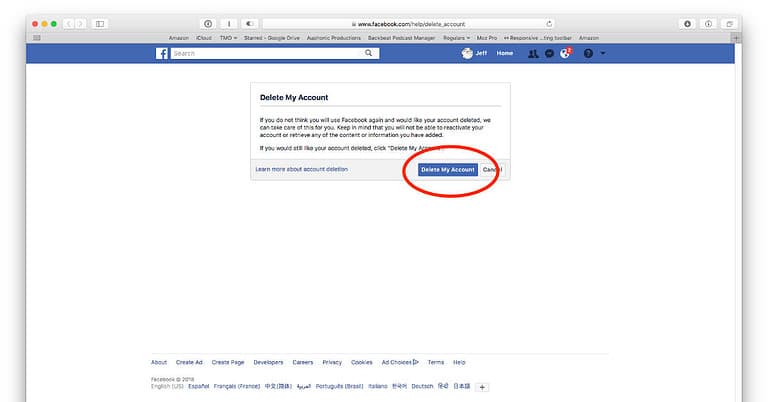 How to Permanently Delete Your Facebook Account