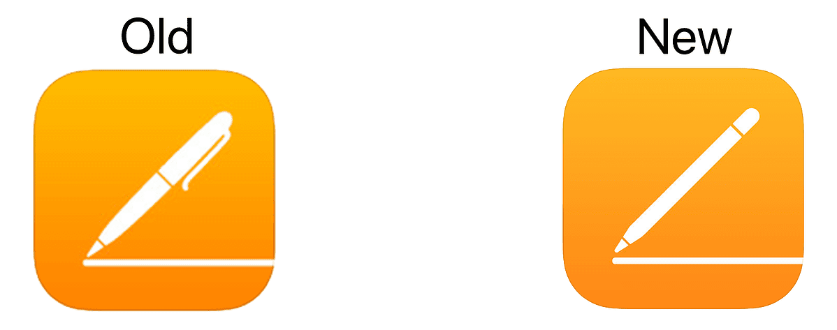 Apple Quietly Changed the Icon for the iOS Pages App