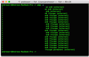 macOS: How to Find Network Devices Using Terminal