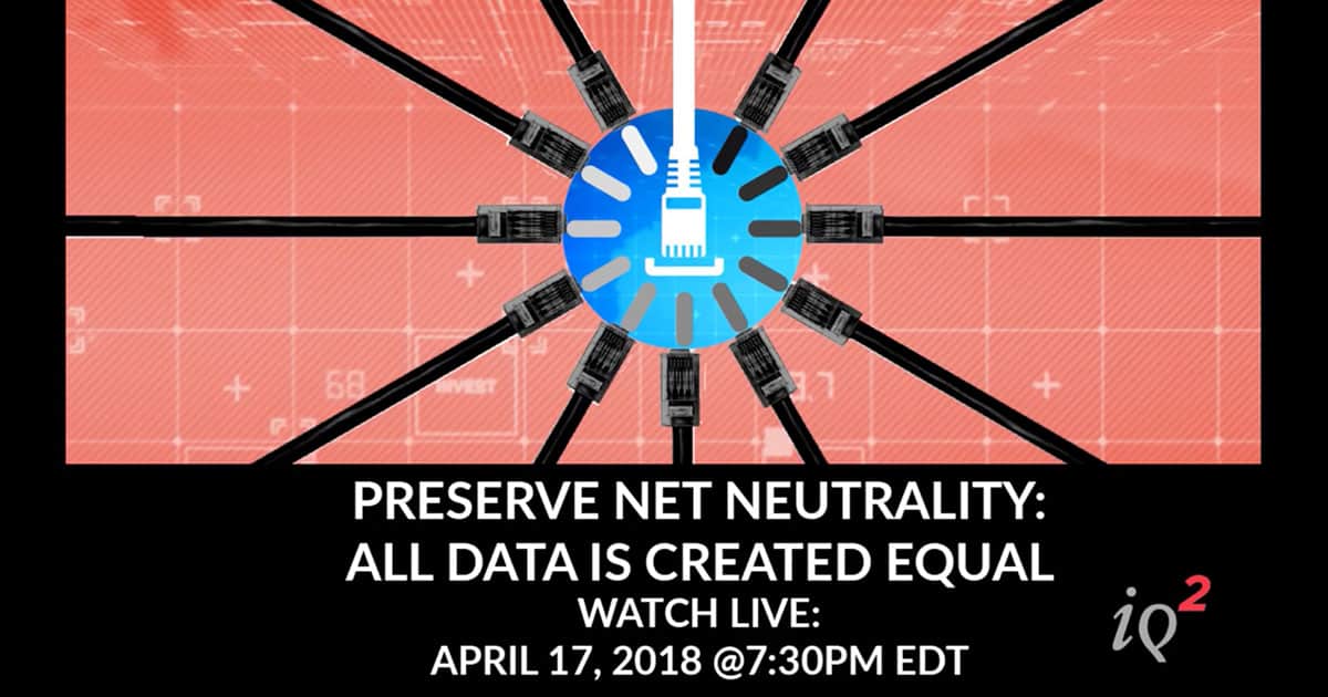 Watch Intelligence Squared Net Neutrality Debate: Tom Wheeler, Mitchell ...