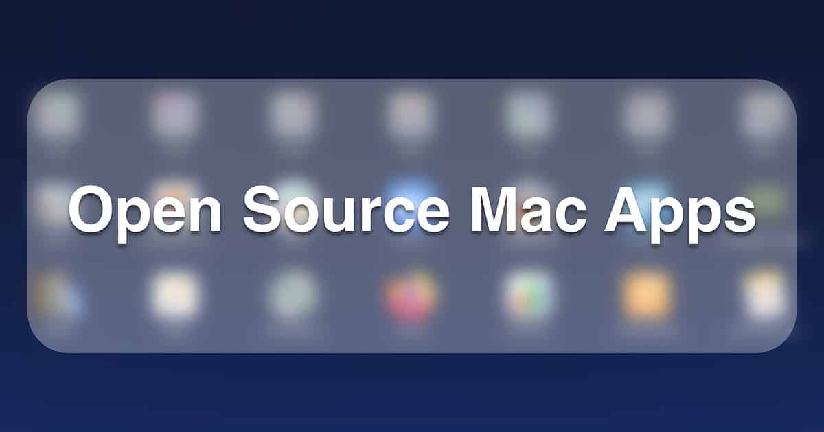 This GitHub Page has a Huge List of Open Source Mac Apps