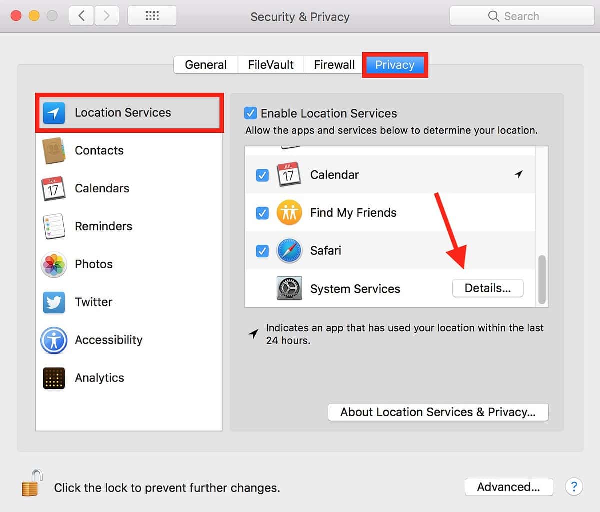 Turning Off Significant Locations on Your Mac