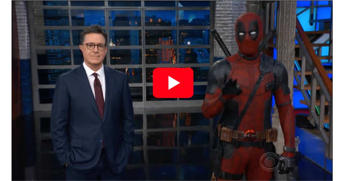Deadpool Takes Over Stephen Colbert's Monologue - The Mac Observer