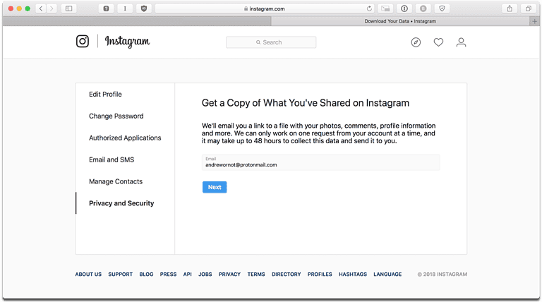 How to Download Instagram Data, Including Photos and Comments