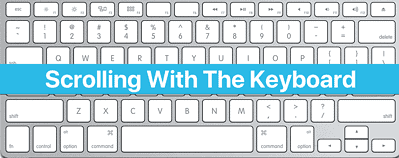 macOS: Use These Keys to Keyboard Scroll Through Apps- The Mac Observer