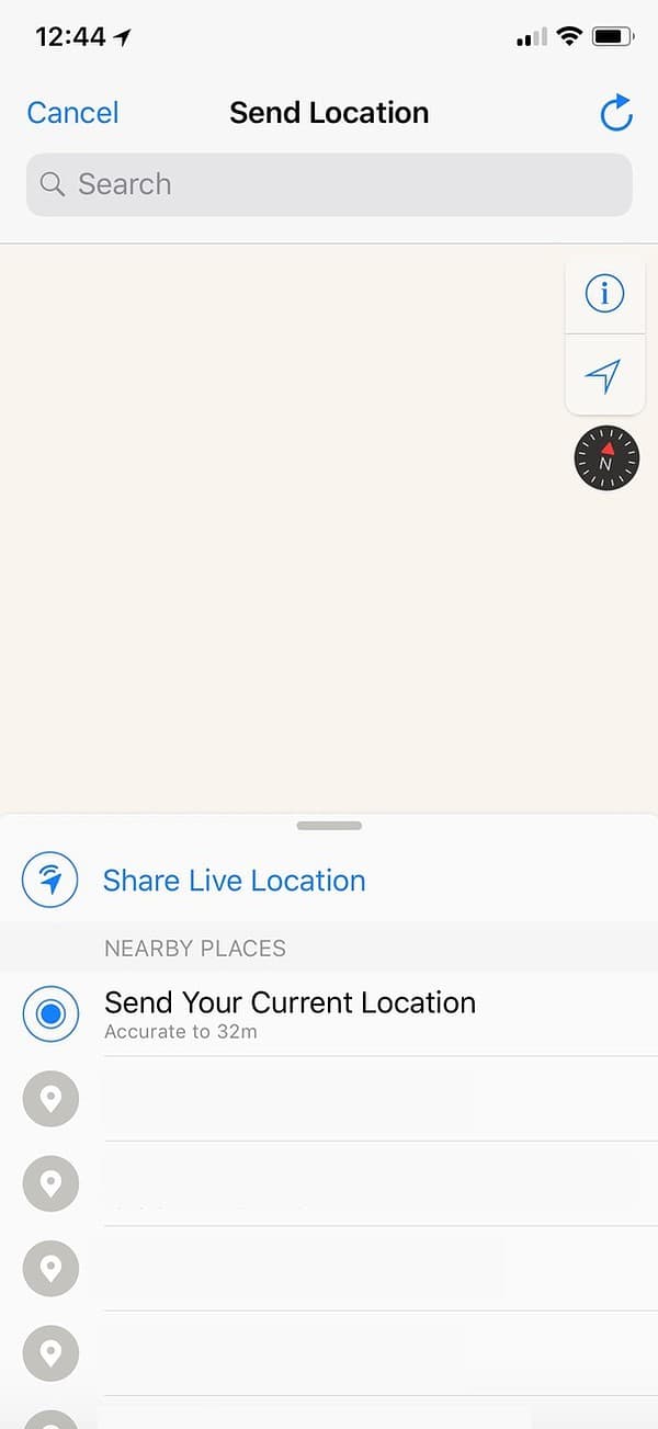 How to Share Your Location in WhatsApp