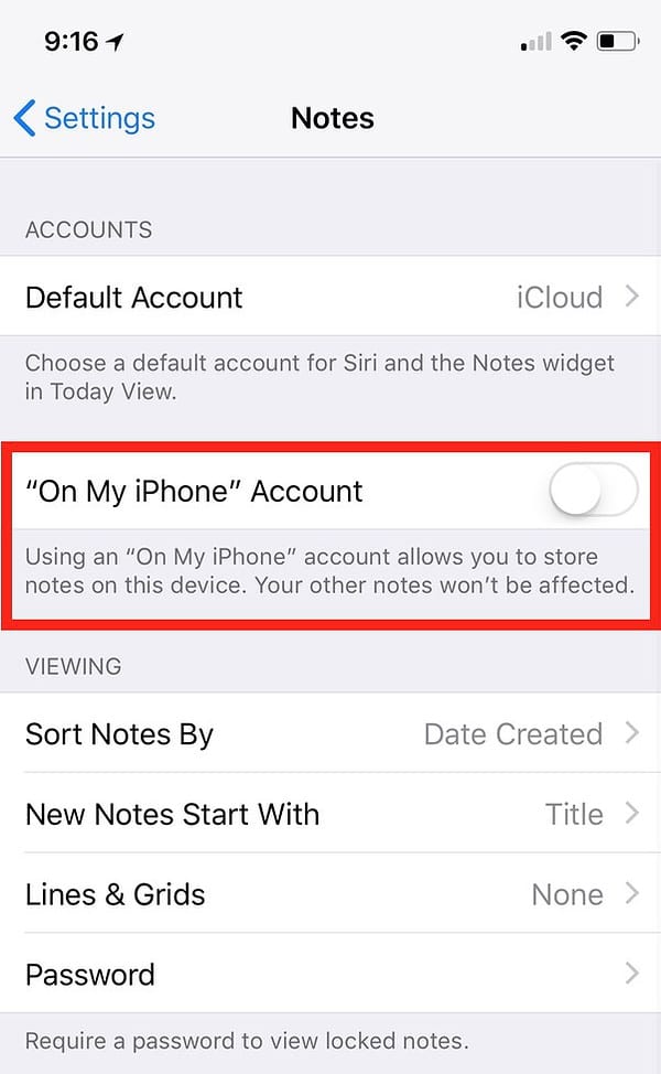 How to Move Notes Between Accounts