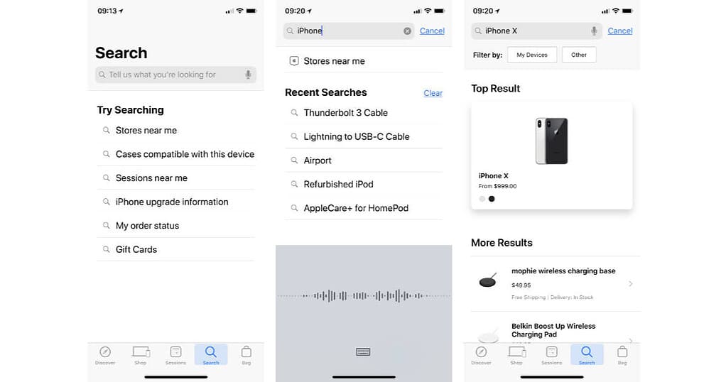 Apple Redesigns Apple Store App with New Search Features