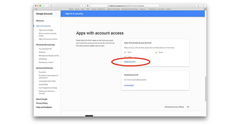 How to Control Which Apps Can Access Your Google Account - The Mac Observer