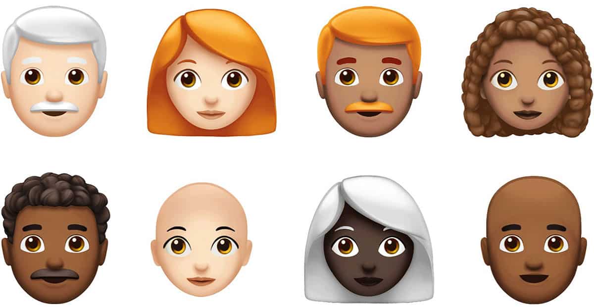 Apple Celebrates World Emoji Day with Animated Look at Hair Options in ...