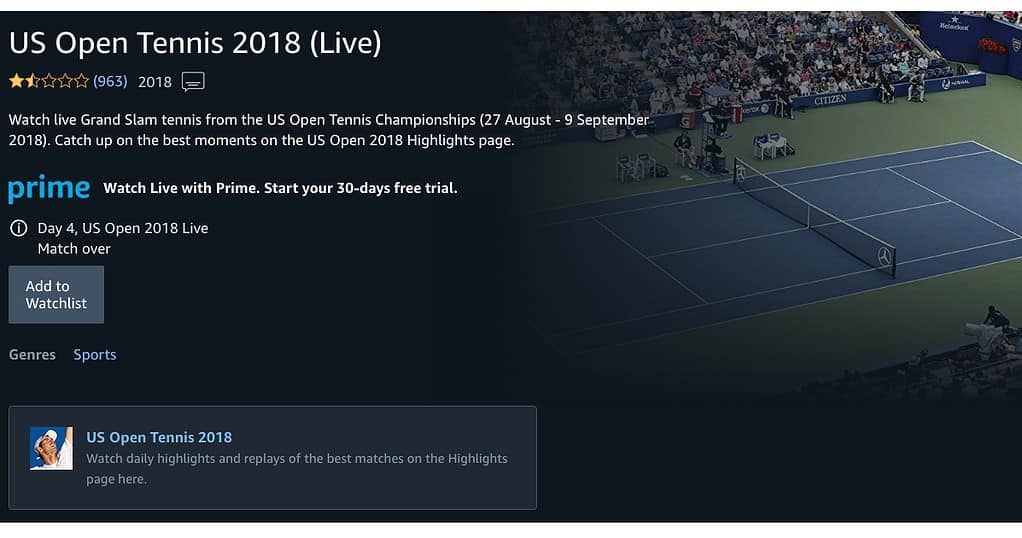 Amazon's US Open Tennis Coverage Is Struggling, and Premier League Fans ...