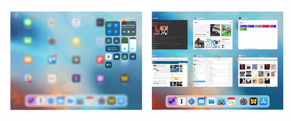 iOS 12: New Control Center Gesture for iPad