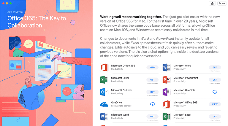 Office 365 Launches in Mac App Store