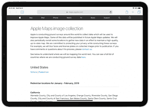 Apple Redesigns Maps Image Collection Page