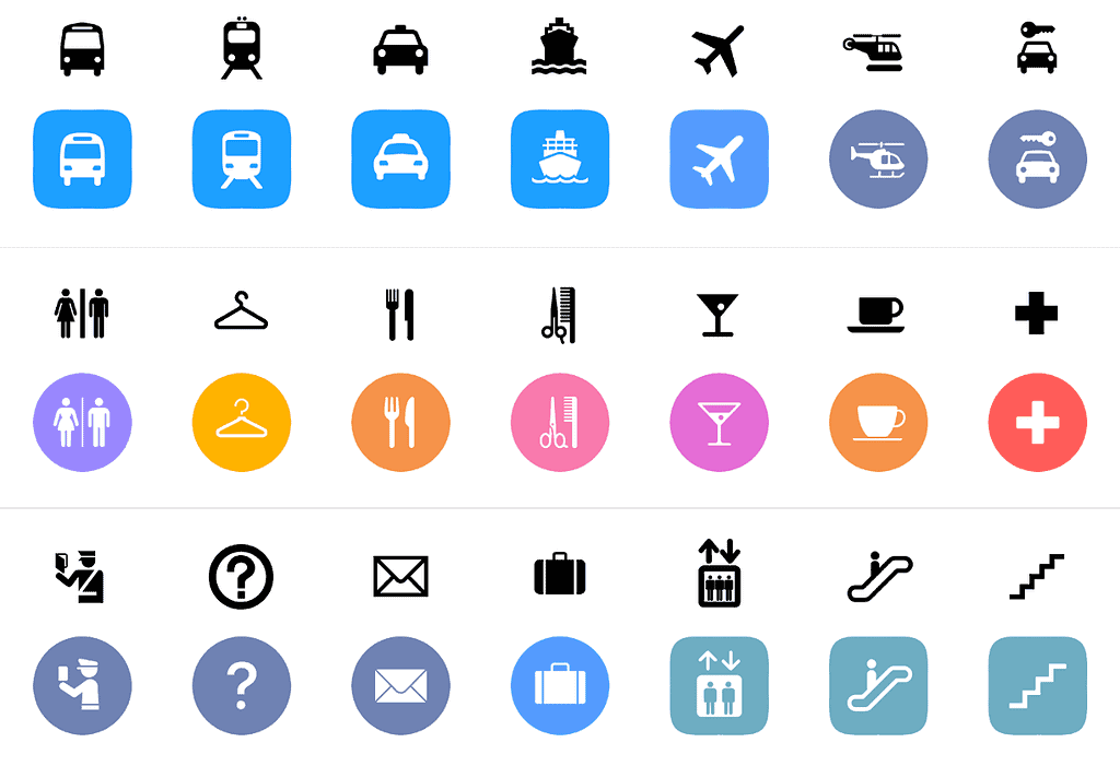 How Apple Maps Iconography Has Grown Over the Years