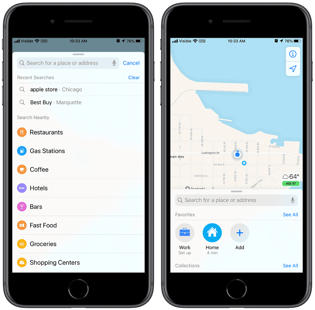 How Apple Maps Iconography Has Grown Over the Years