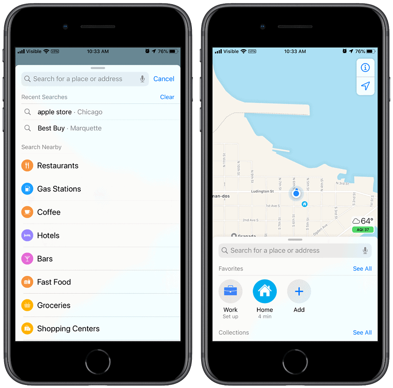 How Apple Maps Iconography Has Grown Over the Years