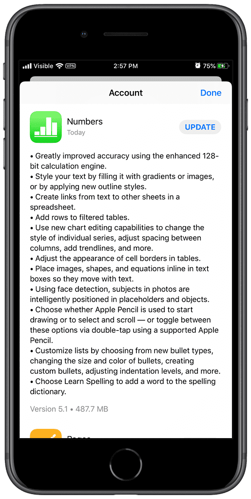 iWork 5.1 for iOS Brings an Text Styles, Face Detection, More