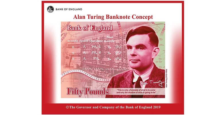 Computing Pioneer Alan Turing the Face of New British Banknotes - The ...