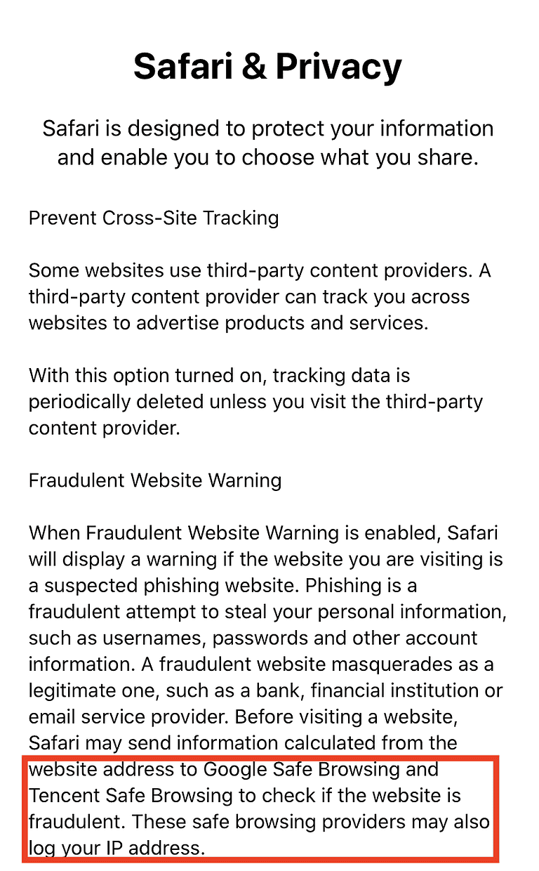 Apple Using Chinese Firm Tencent For Fraudulent Website Warnings for ...