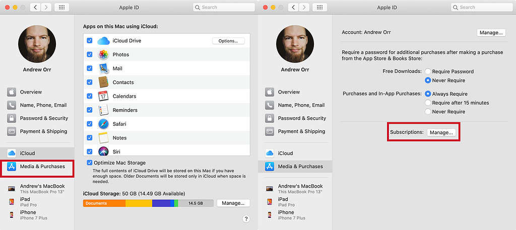 macOS Catalina: How to Manage App Subscriptions on Mac