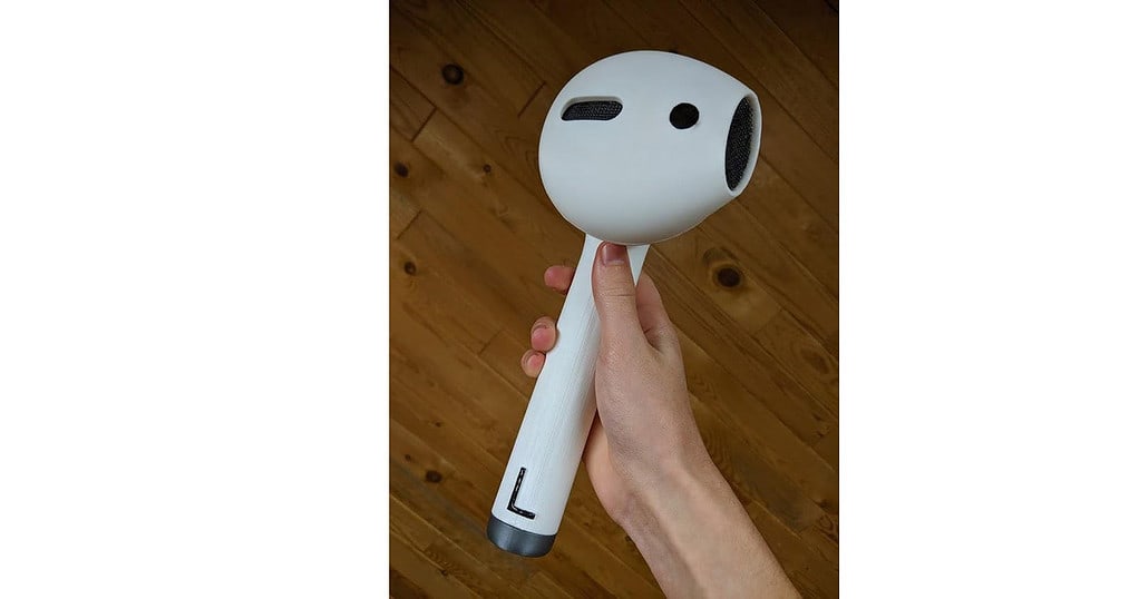 This Person Invented a Giant AirPod - The Mac Observer