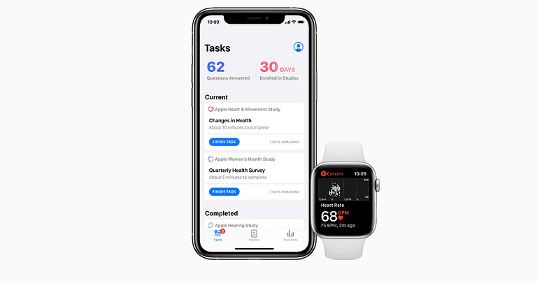 Apple Research App Launches With Three Studies Available for Enrollment