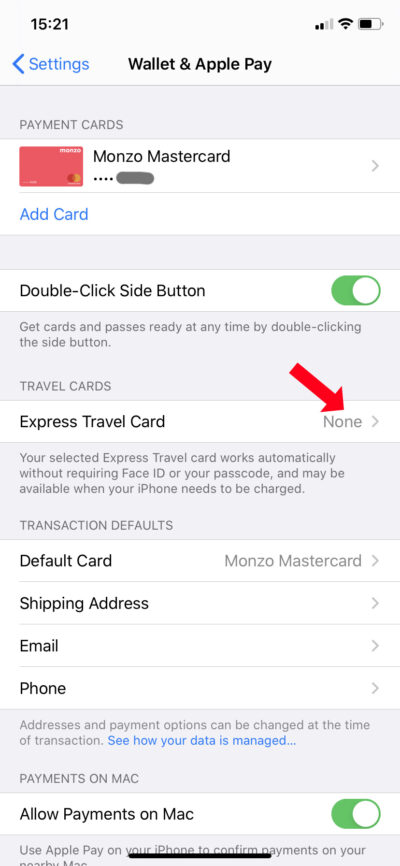 How to Turn on Apple Pay Express Transit Mode in iOS 13