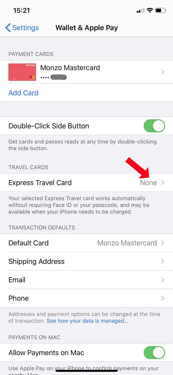 How to Turn on Apple Pay Express Transit Mode in iOS 13