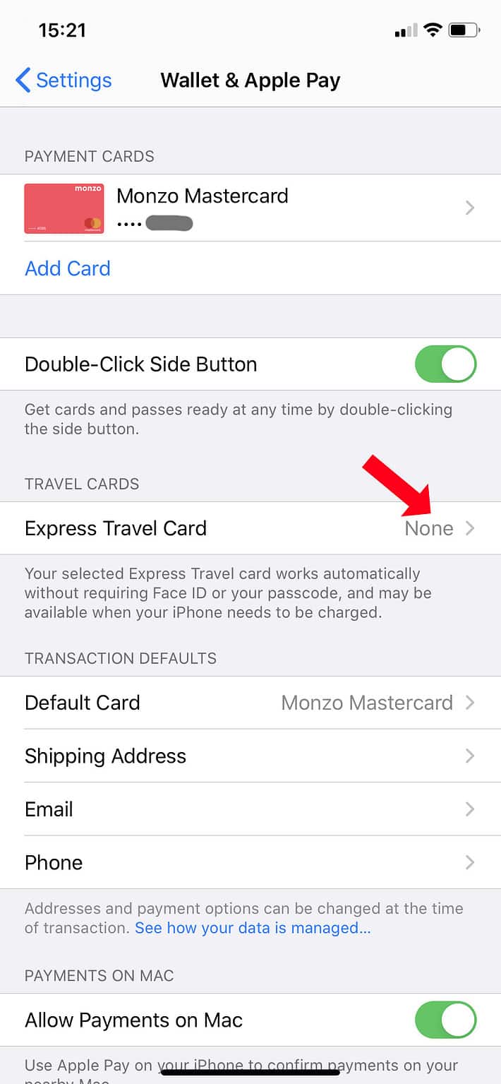 How to Turn on Apple Pay Express Transit Mode in iOS 13