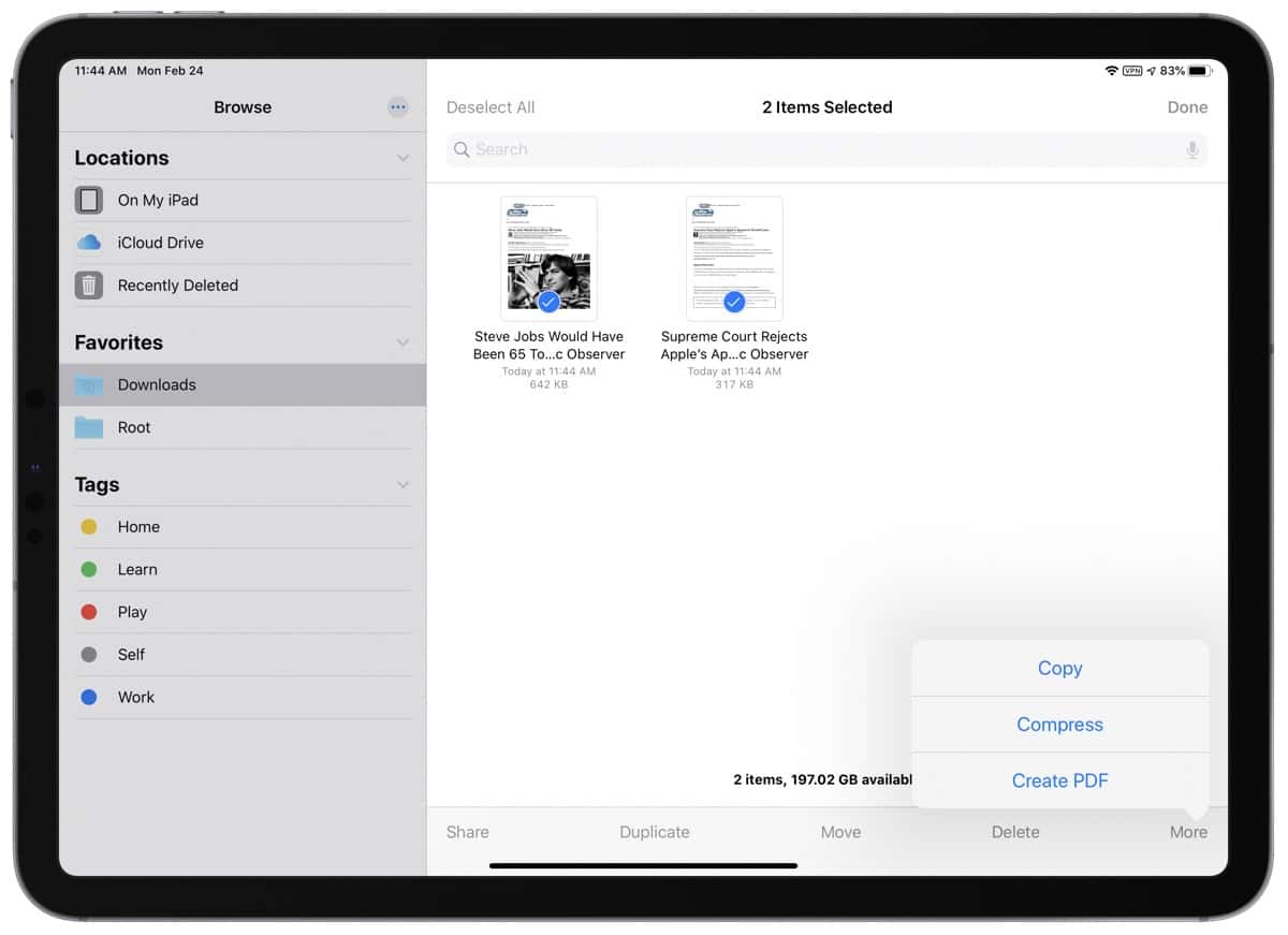 Here’s How to Merge PDFs on iOS Using Files - The Mac Observer Here’s How to Merge PDFs on iOS Using Files - The Mac Observer