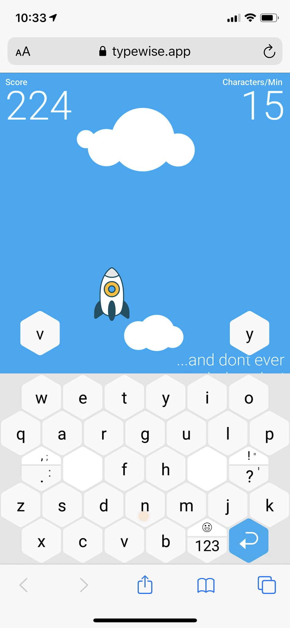 A Better Way to Type on an iPhone?