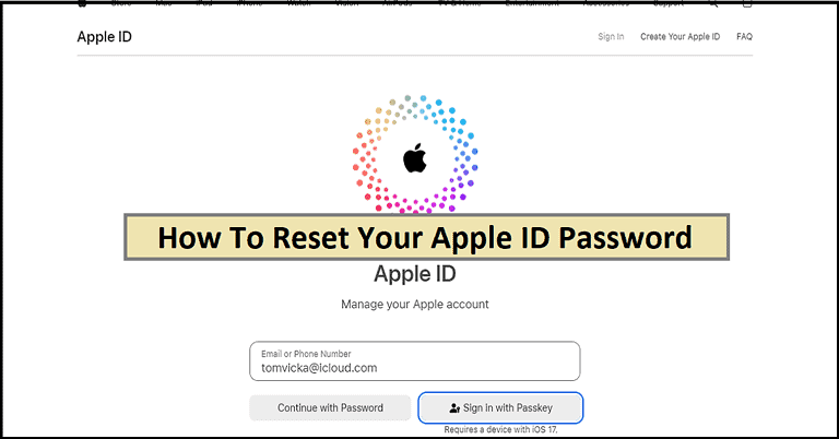 How to Reset Your Apple ID Password on Mac, iPhone and iPad - The Mac ...
