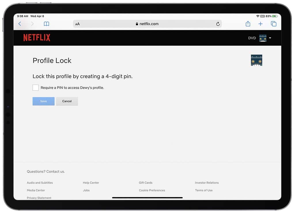 How to Lock Your Netflix Profile With a PIN