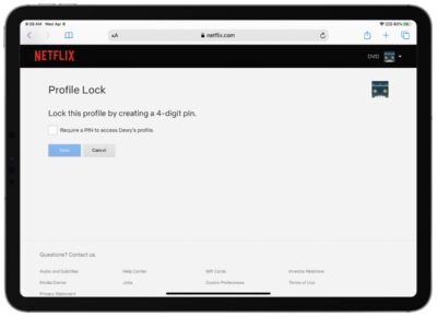 How to Lock Your Netflix Profile With a PIN