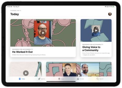 Apple Celebrates Global Accessibility Awareness Day 2020