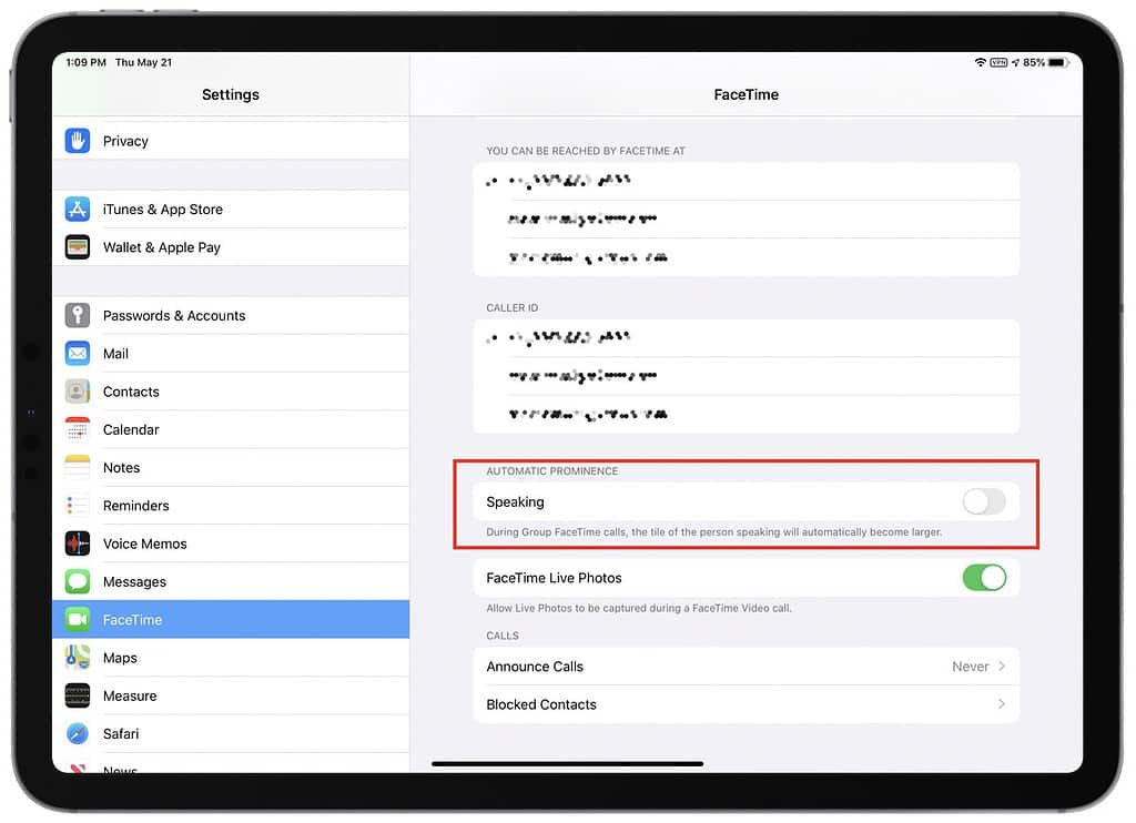 How to Turn Off Group FaceTime Moving Photos