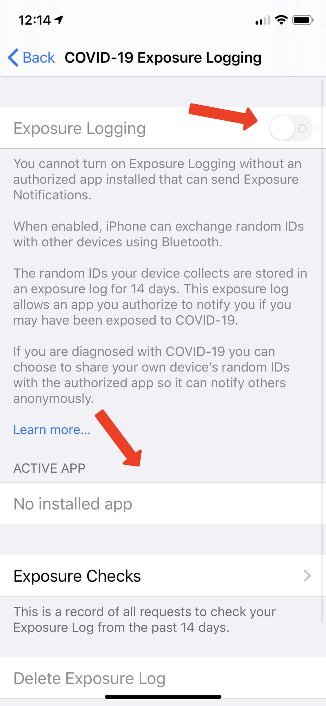 How to Turn on COVID-19 Exposure Logging on Your iPhone