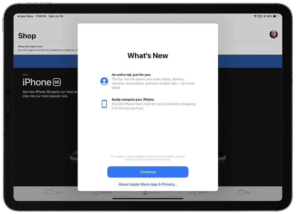 Apple Store ‘For You’ Tab Personalizes Your Experience